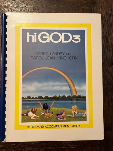 Hi God 3 - Sheet Music Songbook, Keyboard Accompaniment Book | eBay