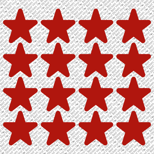 STAR PICK COLOR / SIZE VINYL WALL ROOM DECOR DECORATION ART DECAL ...