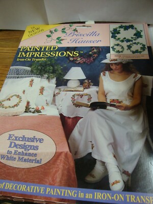 Lot of 6 Packs Priscilla Hauser Painted Impressions Iron On Transfer ...