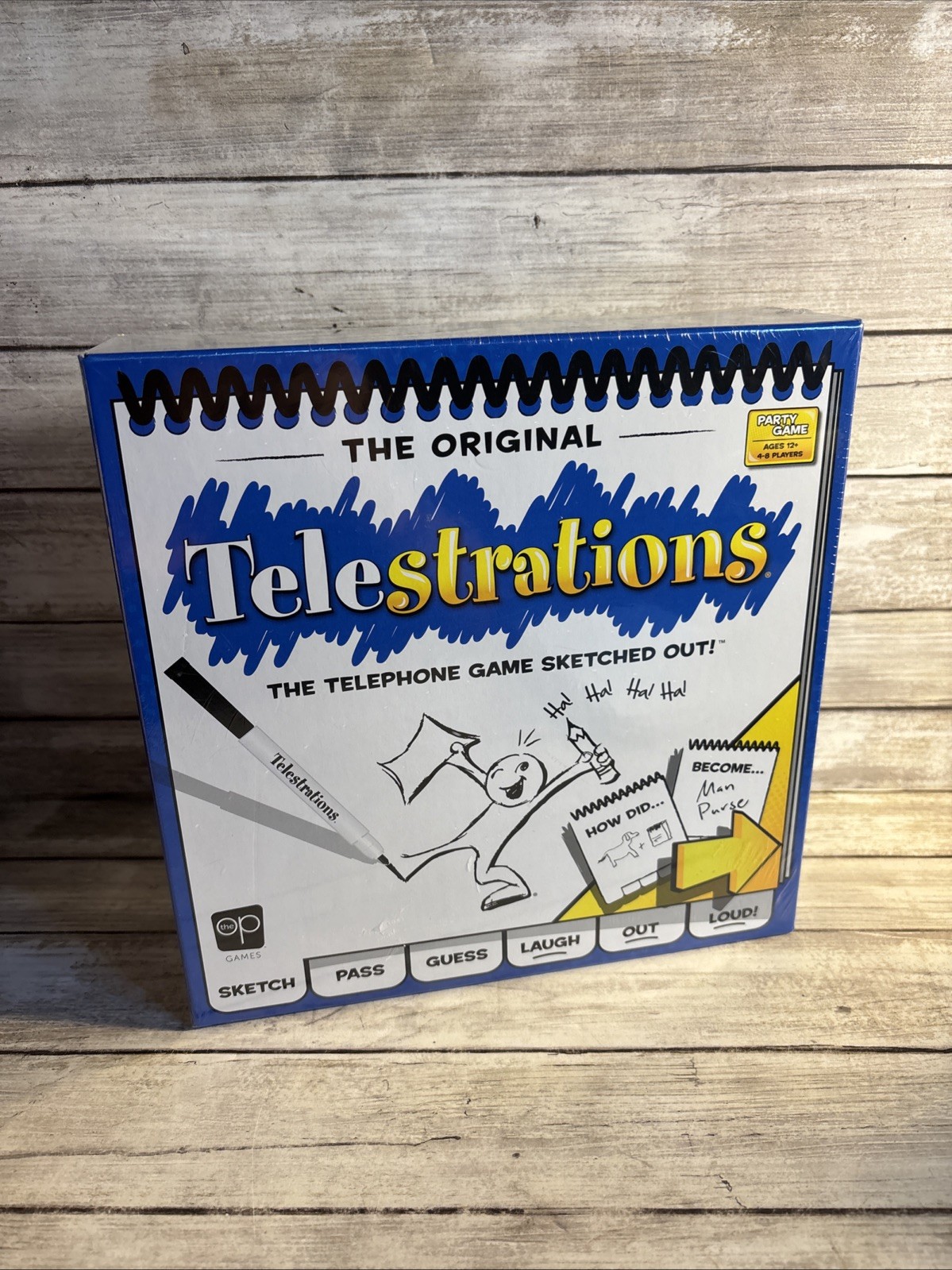 New! Telestrations The Telephone Game Sketched Out Family Pack Game ...