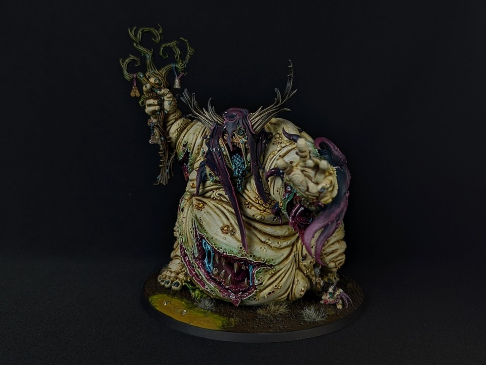 Warhammer Daemons of Chaos Nurgle commission painted Great Unclean One ...