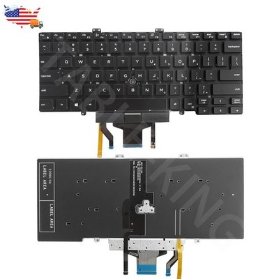 US Series Backlit Dual Point Keyboard For Dell Latitude 5400 5401 ...