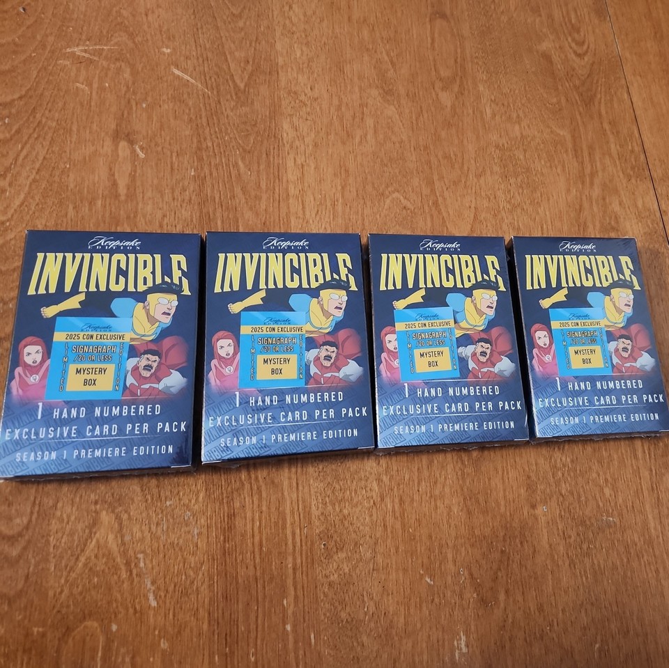 2025 Con Exclusive Invincible Keepsake Signagraph Mystery Box - Factory ...
