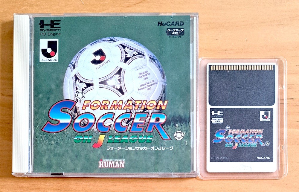 FORMATION SOCCER ON J LEAGUE PC ENGINE HUCARD BOXED NTSC-J JAPAN IMPORT ...