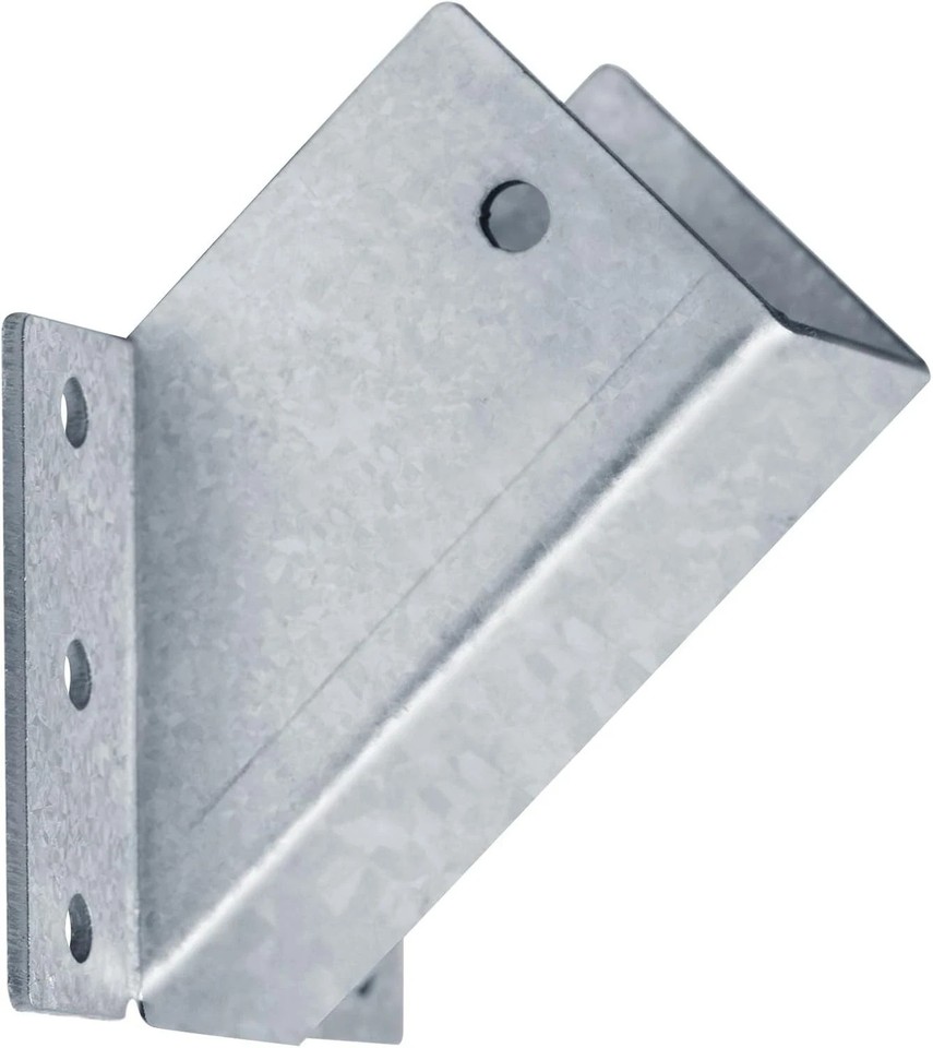 10-Pack 45-Degree Post and Beam Knee Bracket for 2x4 Post 14-Gauge ...
