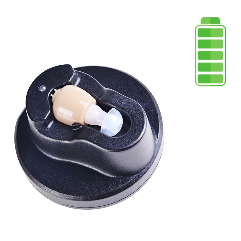 Digital Rechargeable Hearing Aids In Ear Enhancer Sound Voice Amplifier ...