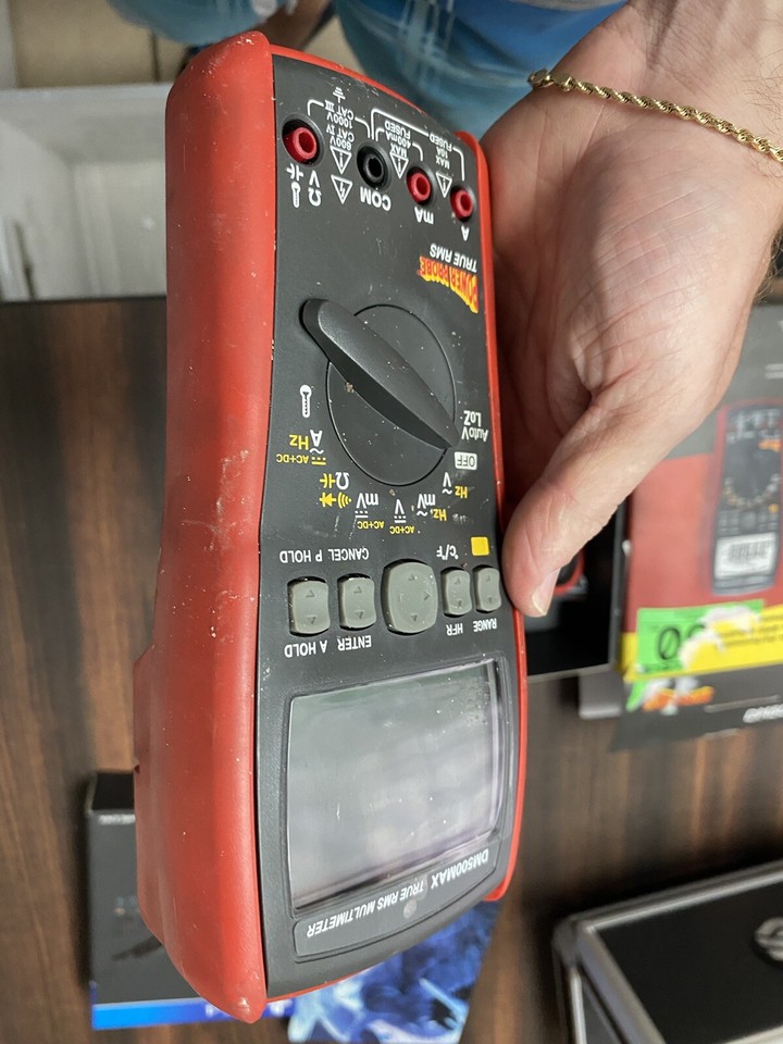 Power Probe PRO Digital Data Logging 40,000 Count Multimeter Kit CAT-IV ...