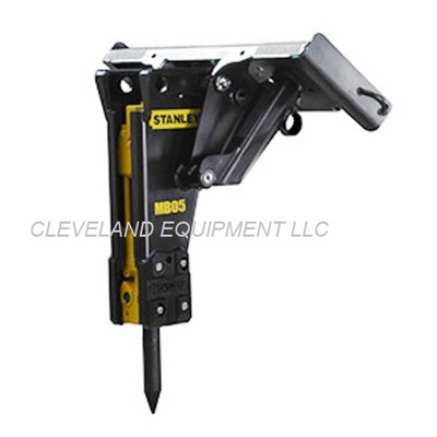 STANLEY MB05 HYDRAULIC CONCRETE BREAKER ATTACHMENT Skid Steer Track ...