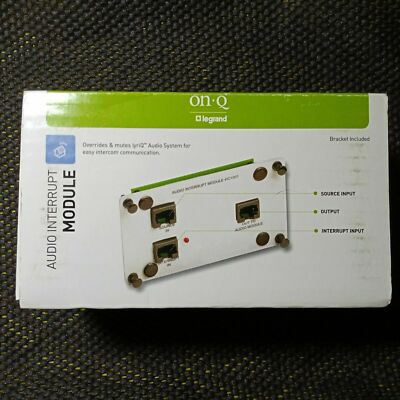 Onq on q Legrand Lyriq Audio Interrupt Module F7595 part ic1001 | eBay