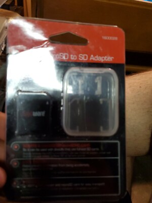 Gigaware MicroSD to SD Adapter. New crack in plastic as per photo | eBay