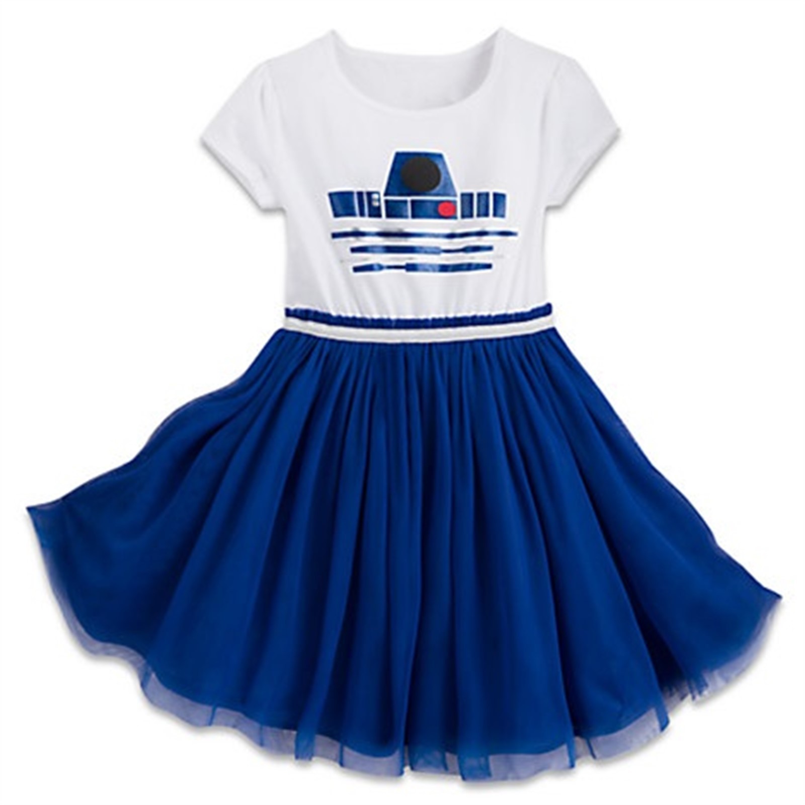 Disney Store Parks R2-D2 Girl Tutu Dress Up Kids Costume Star Wars ...