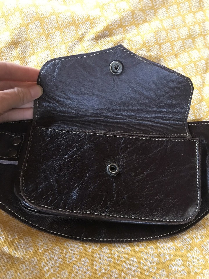 Leather Hip Belt With Pockets | eBay