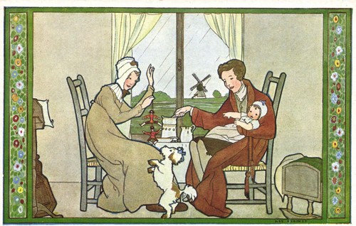 PC CPA RIE CRAMER, ARTIST SIGNED, HOP MARJANNEKE, VINTAGE POSTCARD ...