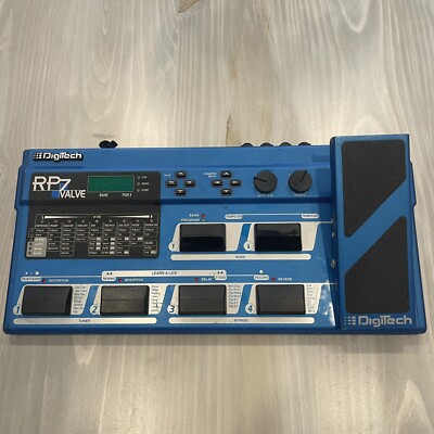 Digitech RP7 Valve Guitar Tube Preamp Multi Effects Processor Untested ...