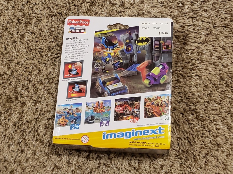 Imaginext Artic Batman with snowmobile Fisher-Price NEW | eBay