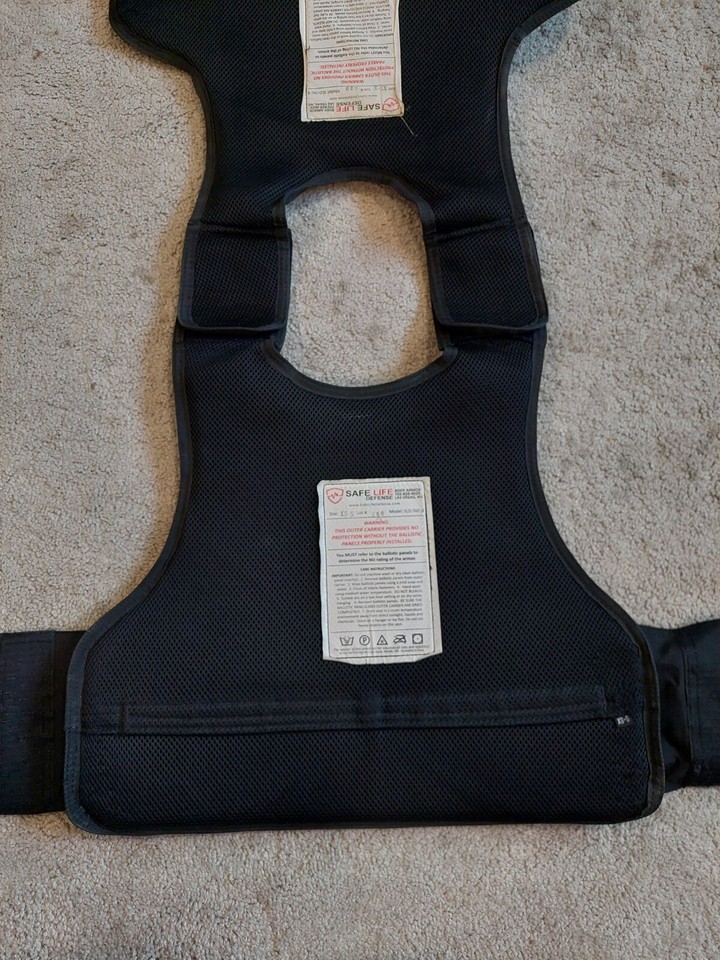 safe life defense level 3a soft body armor vest | eBay
