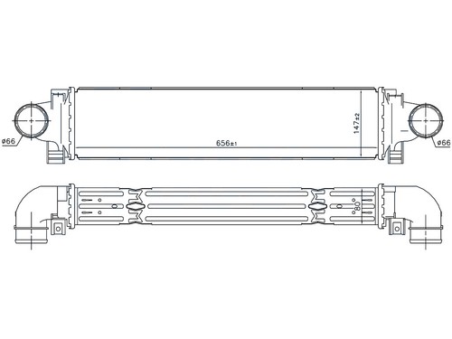 Radiateur Refroidisseur Haute Qualité 31474506 pour Volvo S60 V60 2013 ...
