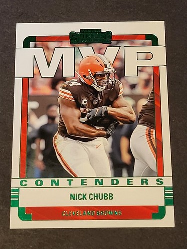 2022 PANINI CONTENDERS FOOTBALL GREEN MVP NICK CHUBB | eBay