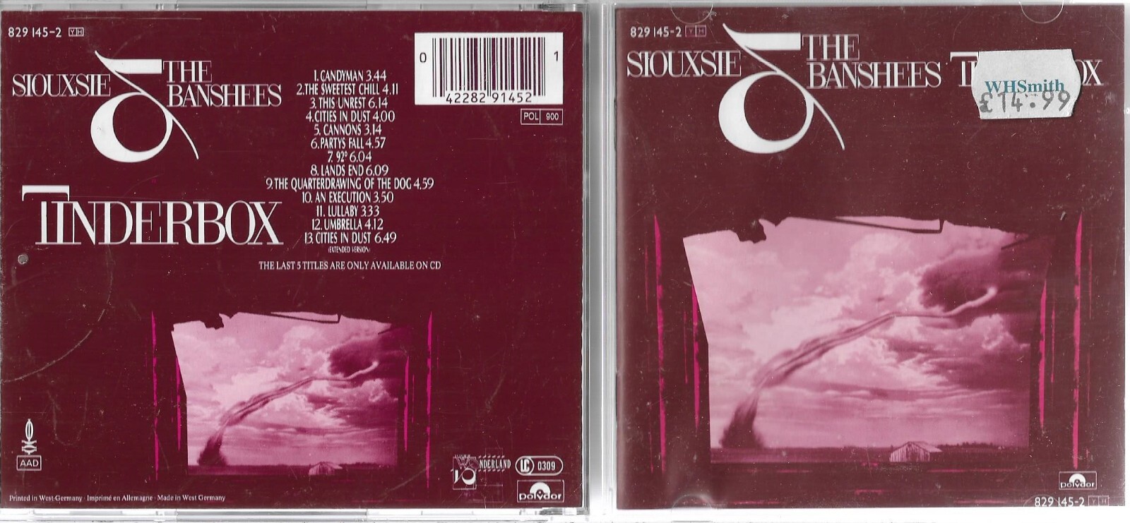 Tinderbox by Siouxsie and the Banshees (CD, 1995) for sale online | eBay