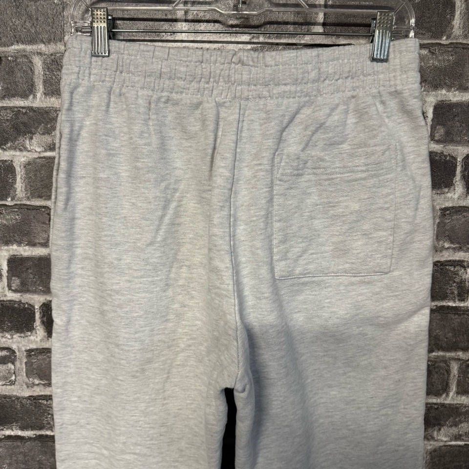 MUSEUM OF PEACE AND QUIET WARPED SWEAT PANT light gray pockets SMALL S ...