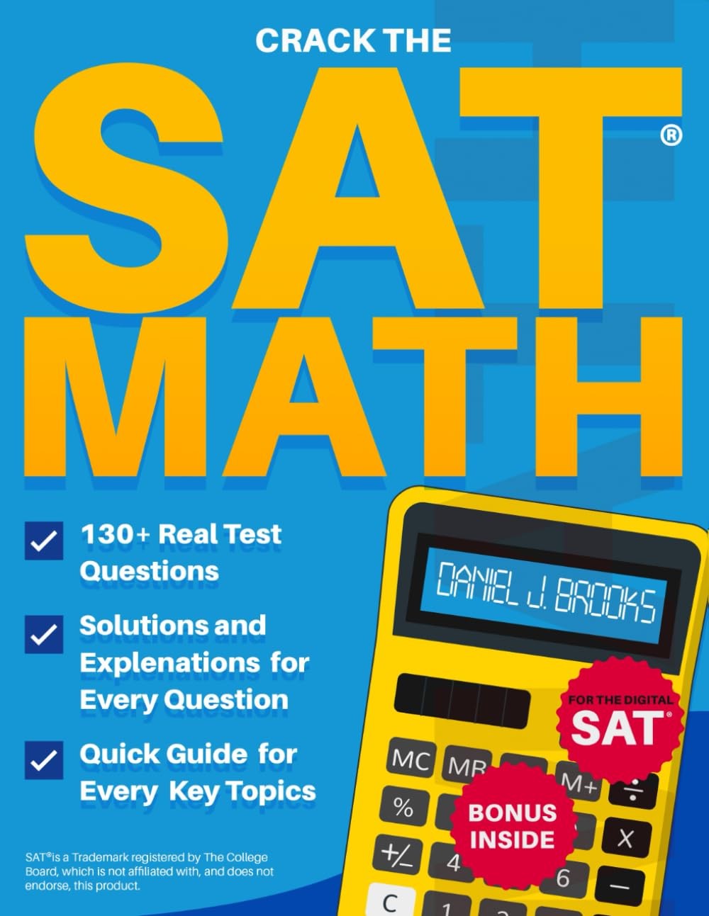 Crack The SAT Math: A Student-Friendly Guide to Algebra, Data, an ...