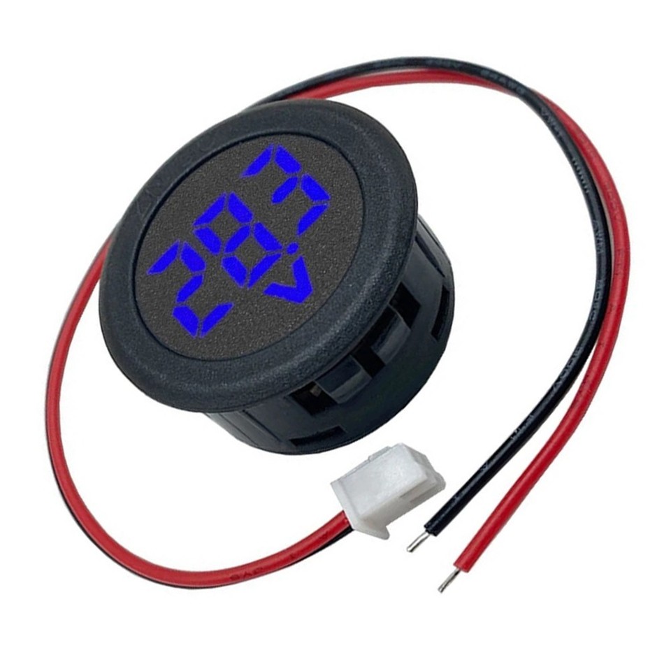 2-Wire Voltmeter DC Voltage Meter Convenient Installation Voltage ...