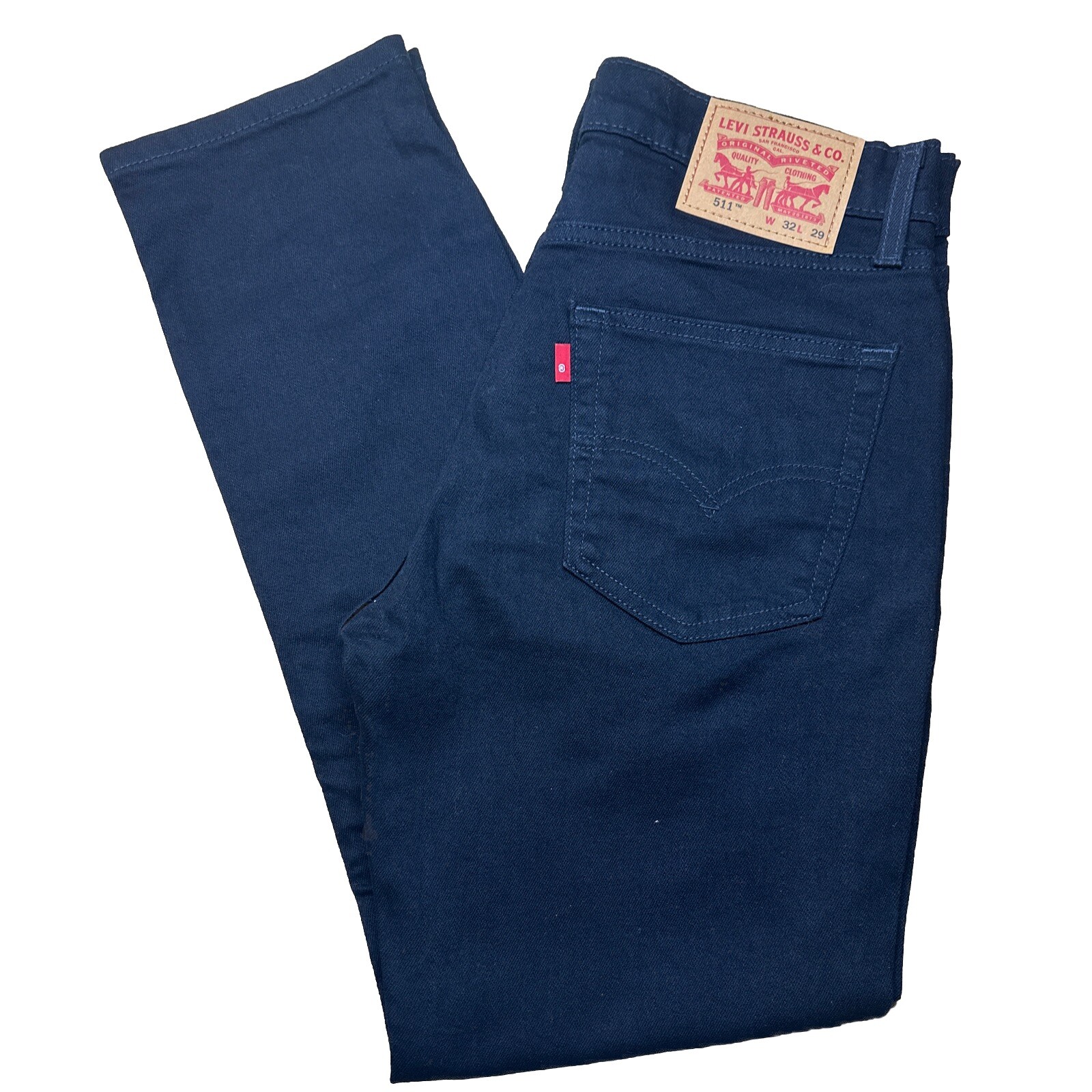 Levis 511-5382 SLIM Fit Men's Deep Black Jean Size SIZE 32X29