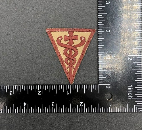 US Army 3rd Medical Command Desert Color Mini Theatre Made Patch OIF ...