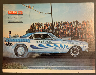 Charlie Proite’s Dodge TELSTAR Funny Car Magazine Ad. One Page 1971. | eBay