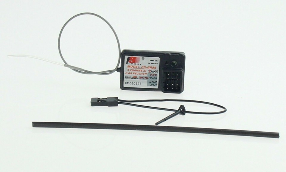 RC Flysky 2.4G 3CH FS-GR3E GR3E Receiver for FS GT3B GT2 GT3C ...