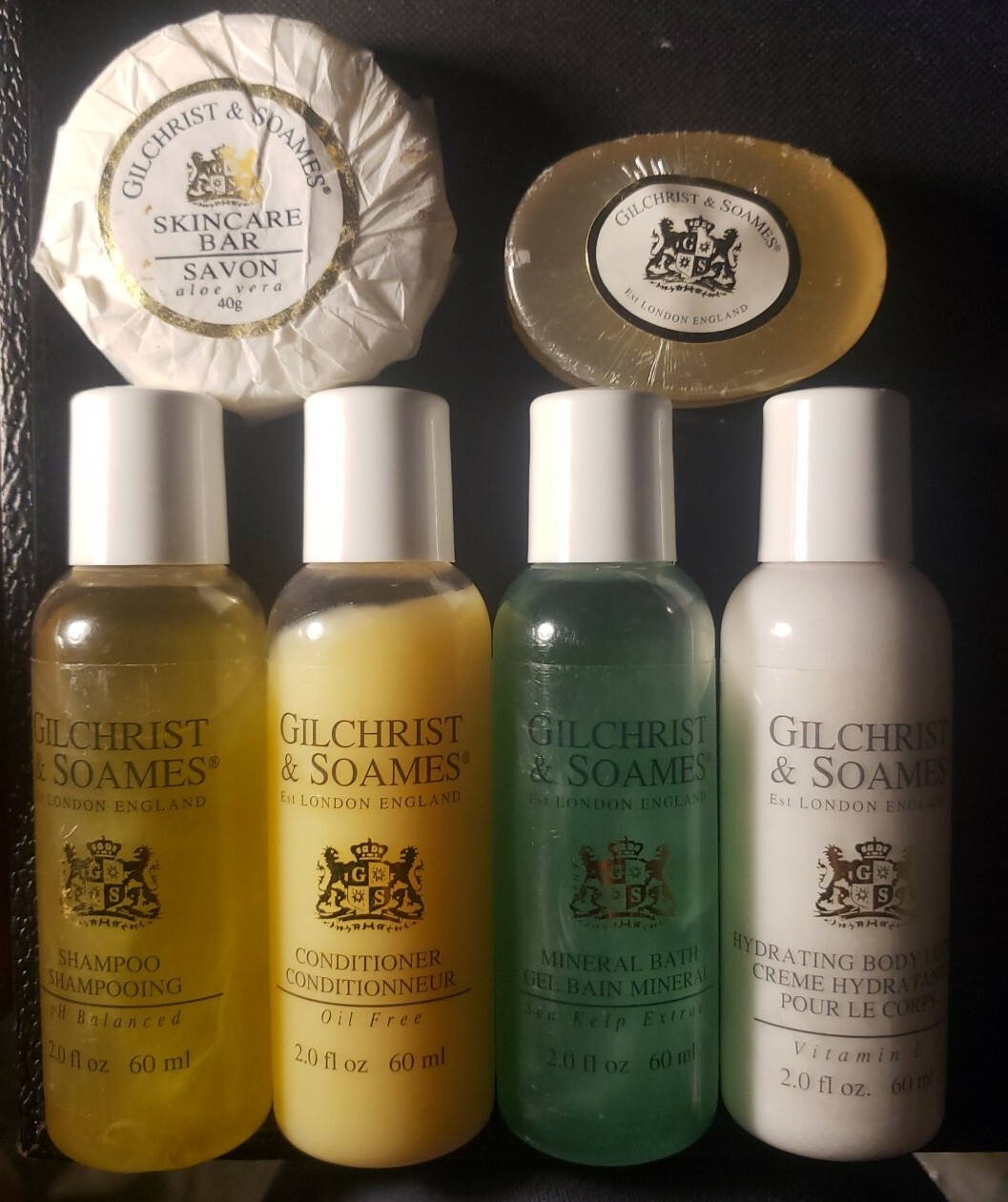 Gilchrist Soames Sham/Cond/Mineral Bath/Lotion/Glycerin & Soap Bars | eBay