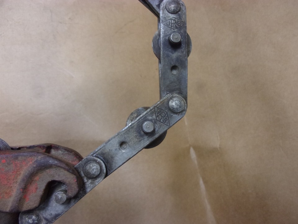 JRS Talon Tools No. 2 Adjustable Chain Cast Iron Clay Soil Drain Pipe ...