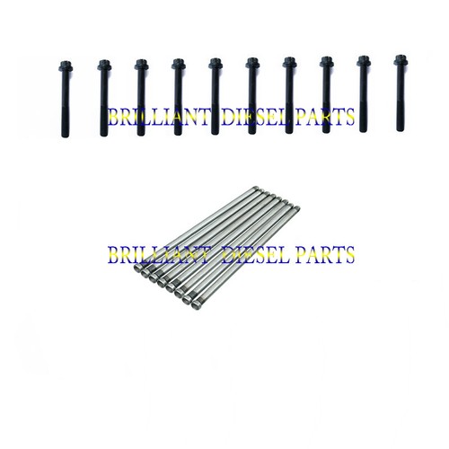 4D95 Cylinder Head Bolts Push rods fits Loader Generator Forklift ...