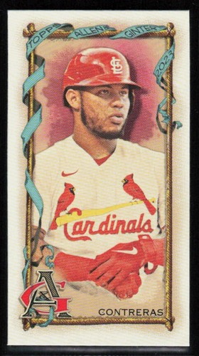 2023 Topps Allen & Ginter Willson Contreras #161 Cardinals Mini A & G ...