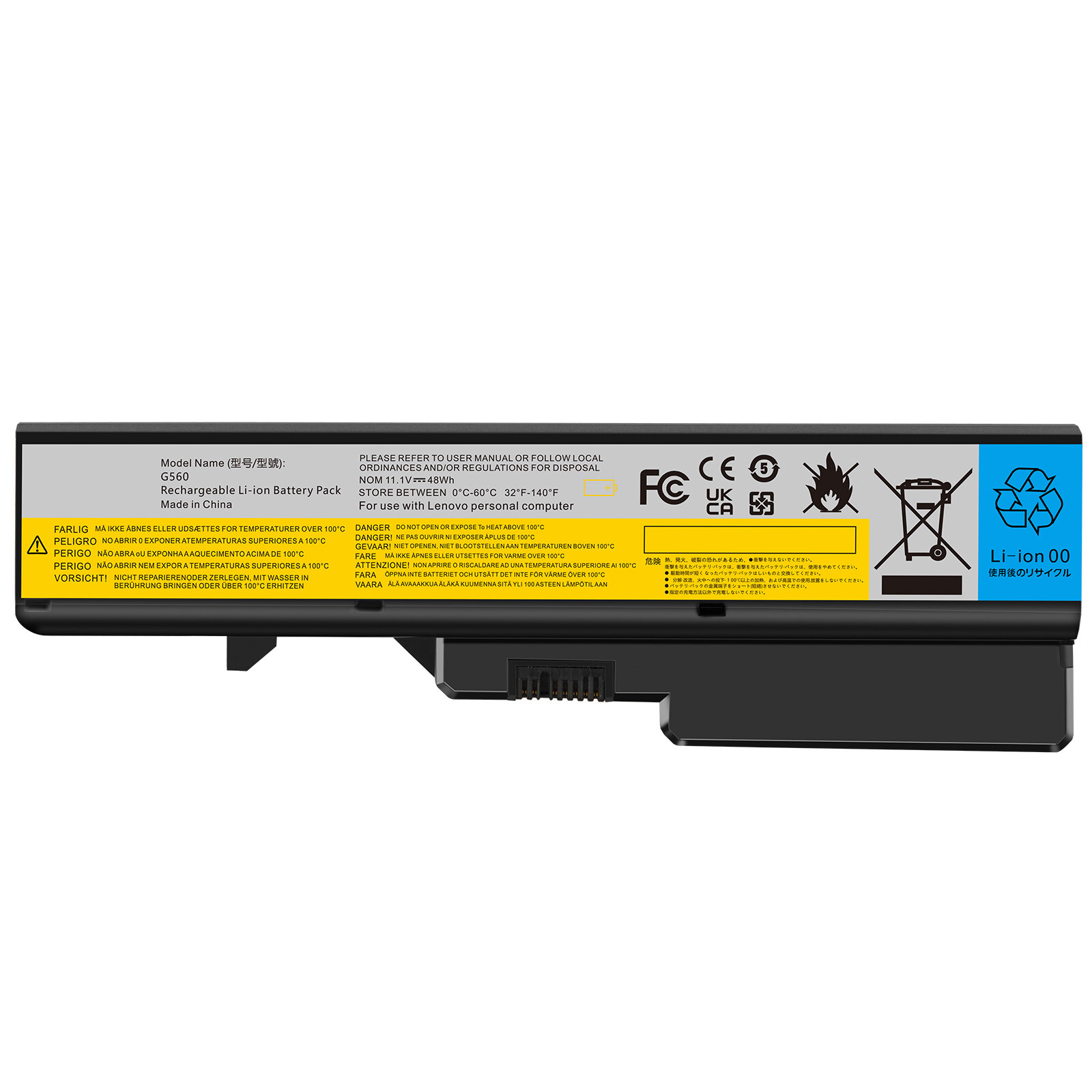 Battery for Lenovo G460 G560 B470 B570 V360 V570 G575 IdeaPad Z560 Z565 ...