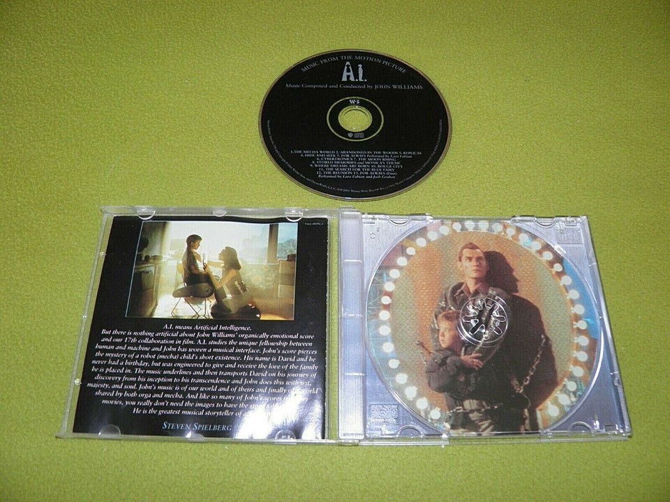 John Williams A.I. Artificial Intelligence - Soundtrack 2001 IMPORT CD ...