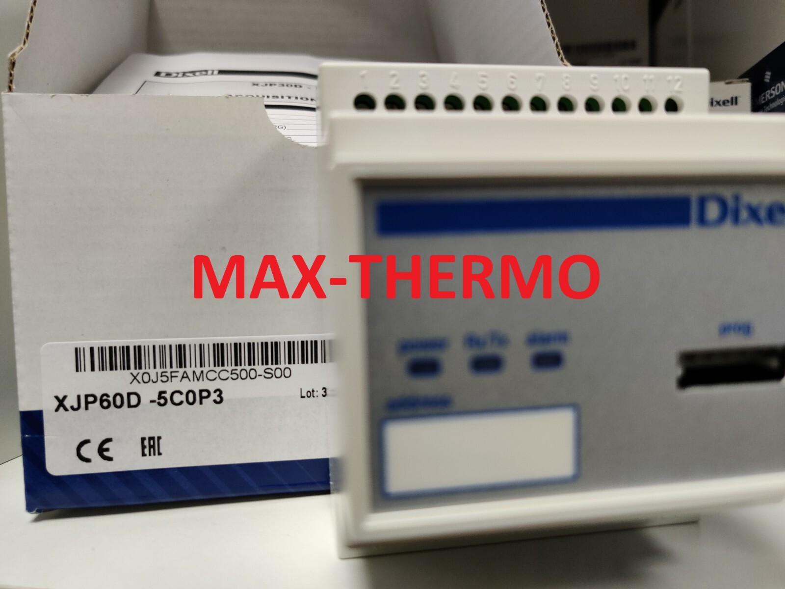 DIXELL XJP60D-5C0P3 Digital controller for Medium and Low Temperature ...