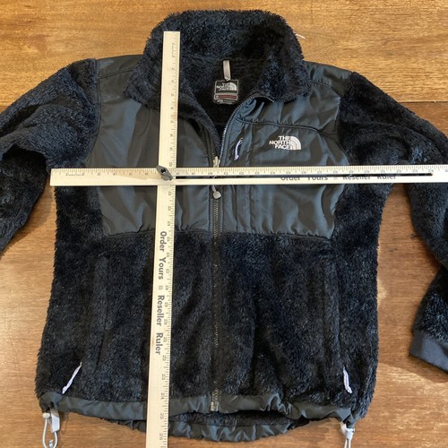 The North Face Jacket Womens M Black Outdoors Hiking Fleece Logo Denali ...