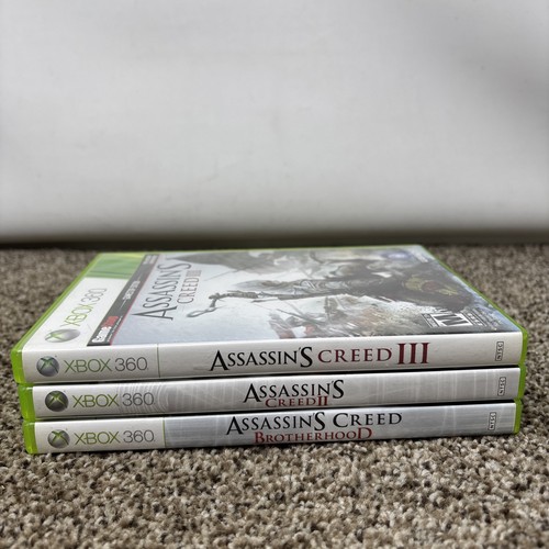 Ubisoft XBOX 360 Assassin's Creed 3 GAME BUNDLE LOT NICE TESTED WORKING ...