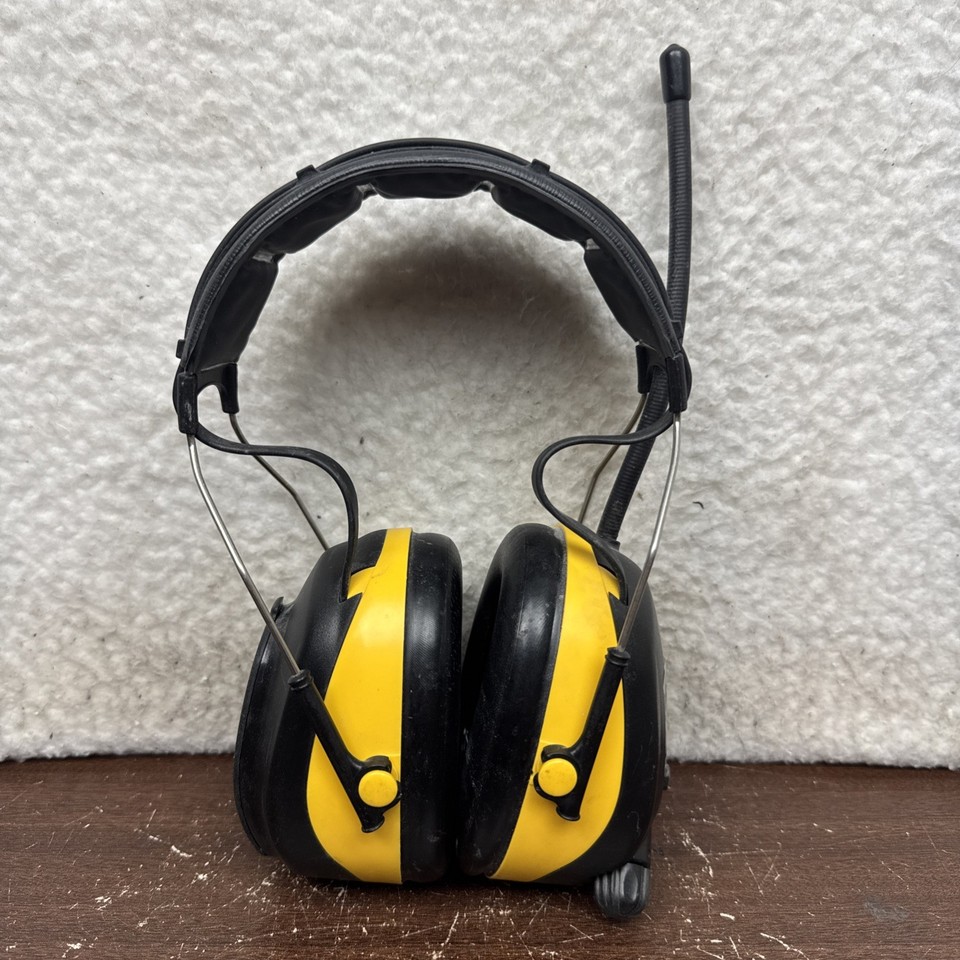 3M TEKK Work Tunes Hearing Protector MP3 Compatible AM/FM Tuner Radio ...