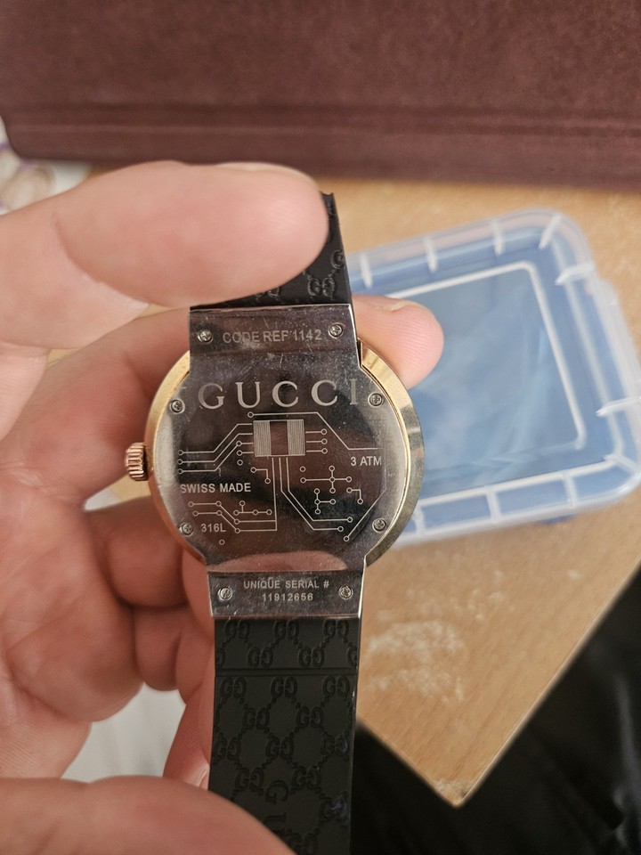 Gucci Men's Pantcaon Watch Ref 1142-11912656 | eBay UK