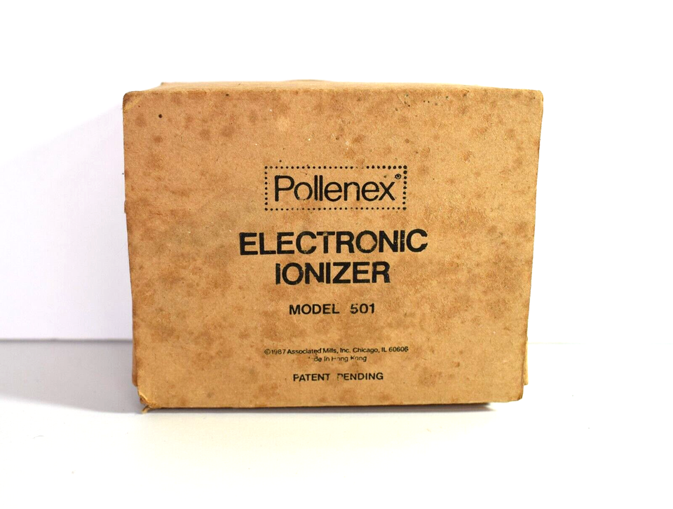New Vintage Pollenex Small Portable Plug-In Electronic Ionizer Mdl #501 ...