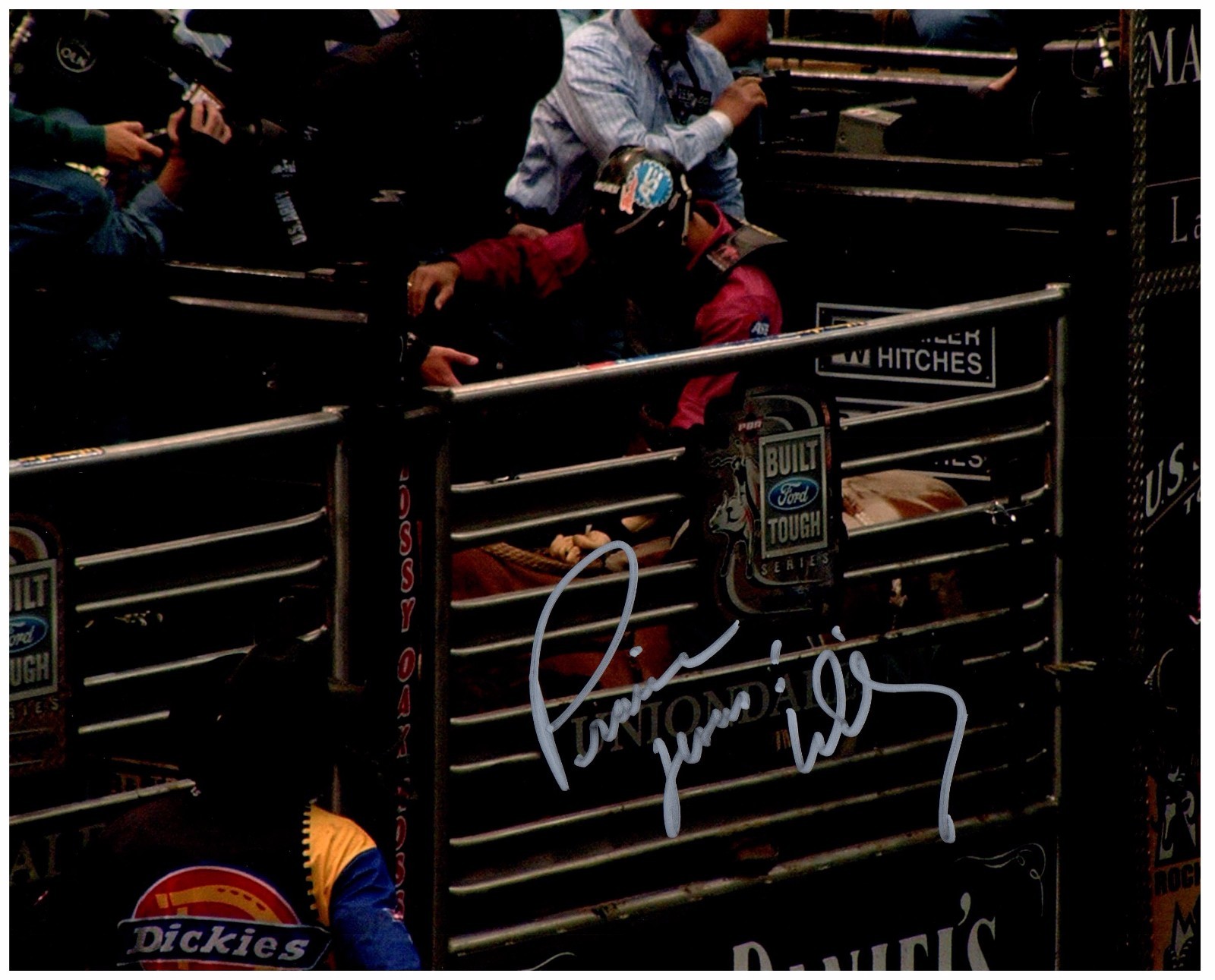 WILEY PETERSEN Professional Bull Rider "PBR" Signed Autographed 8x10 ...