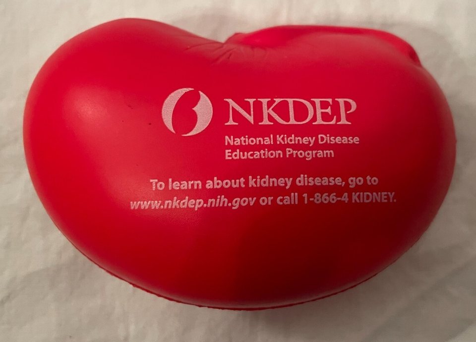 NKDEP Nat Kidney Disease Educ Program Squeeze Foam Advertising Stress ...