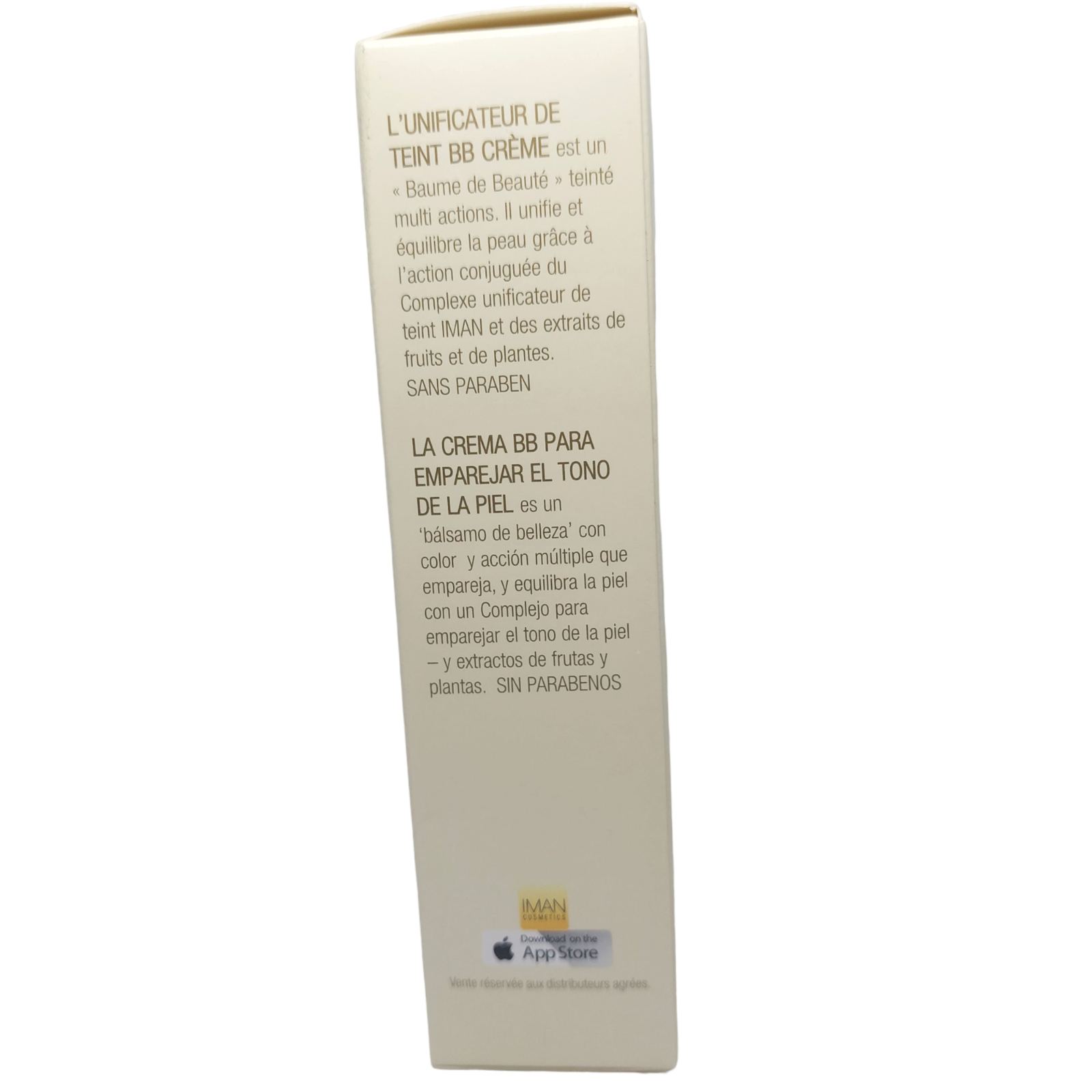 3X IMAN Skin Tone Evener BB Creme Clay Medium *Sealed Paraben/Sans Free ...