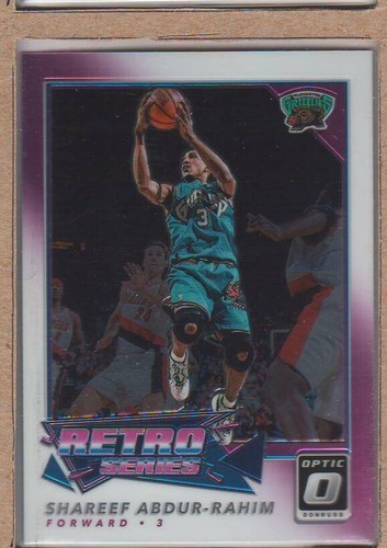 Shareef Abdur-Rahim 21 2017-18 Donruss Optic Retro Series | eBay