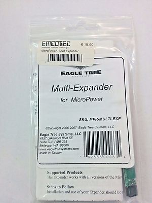 Eagle Tree Systems Multi-Expander (for MicroPower) - MPR-MULTI-EXP | eBay