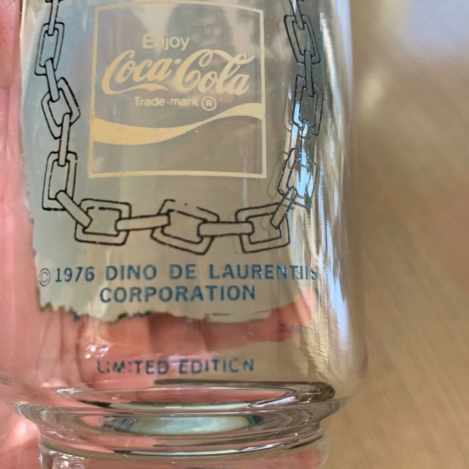 VTG King Kong Glass Dino de Laurentis Corporation Coco Cola 1976 ...