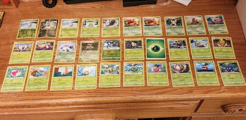 (X48) grass type Pokemon Cards with holos and rare | eBay