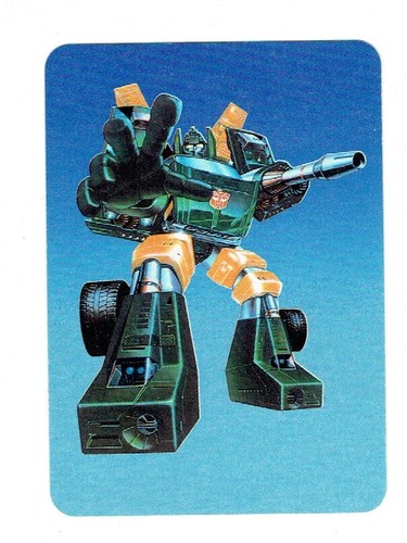 1985 Hasbro Transformers Card Series 1 Hoist #40 | eBay